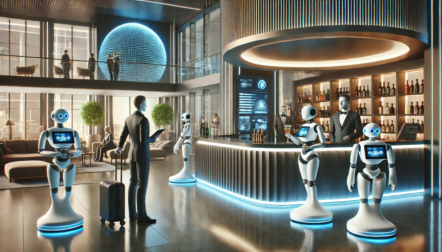 Cómo los robots están mejorando la experiencia hotelera - Smart Travel News